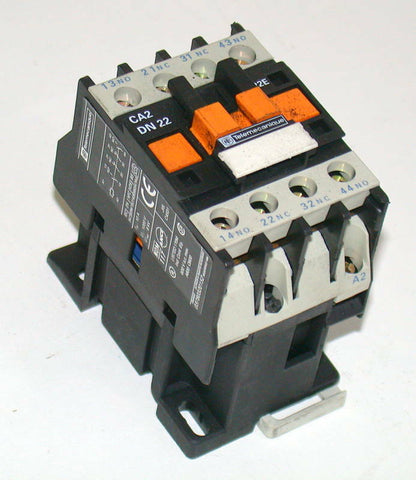 3 TELEMECANIQUE CONTROL RELAYS 10 AMP MODEL CA2DN22