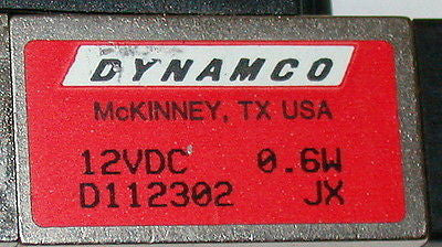 NEW DYNAMCO SOLENOID VALVE 12 VDC 0.6 WATT MODEL D112302