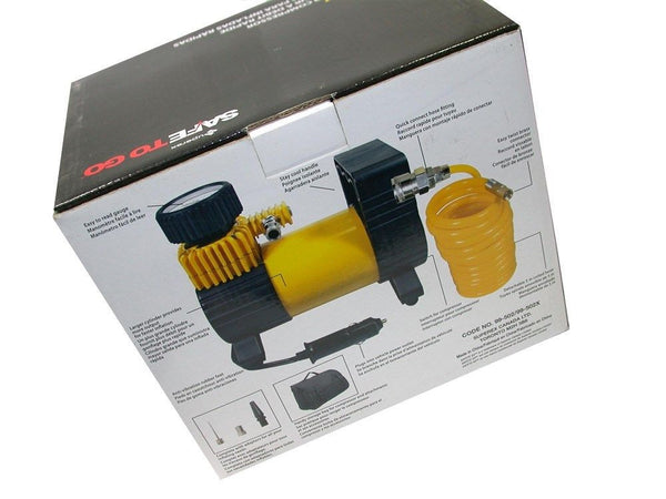 NEW SUPEREX SAFETO GO FORCE 40 12V TRUCK & CAR PORTABLE AIR COMPRESSOR